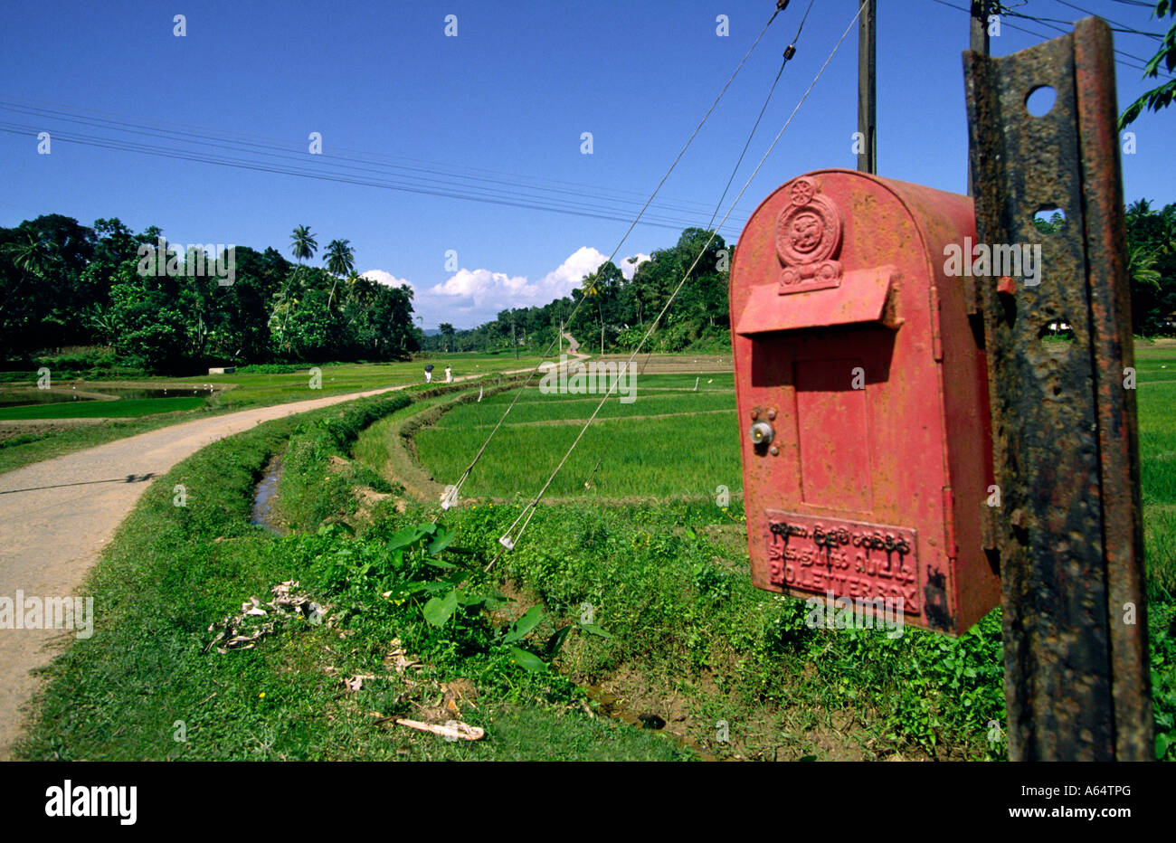 Sri lanka postal service hi-res stock photography and images - Alamy