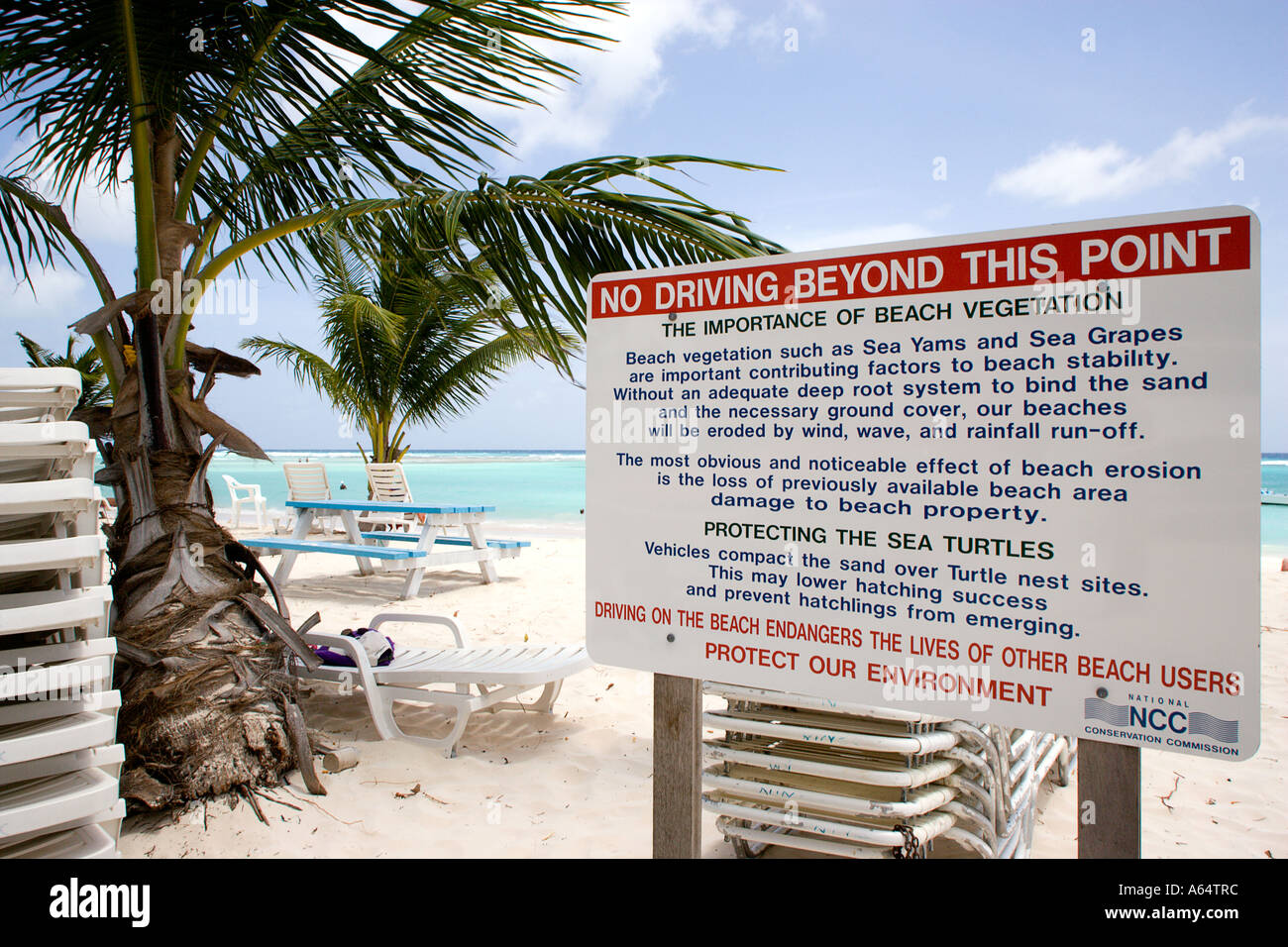 WEST INDIES Caribbean Barbados Christchurch Parish Worthing Beach ...