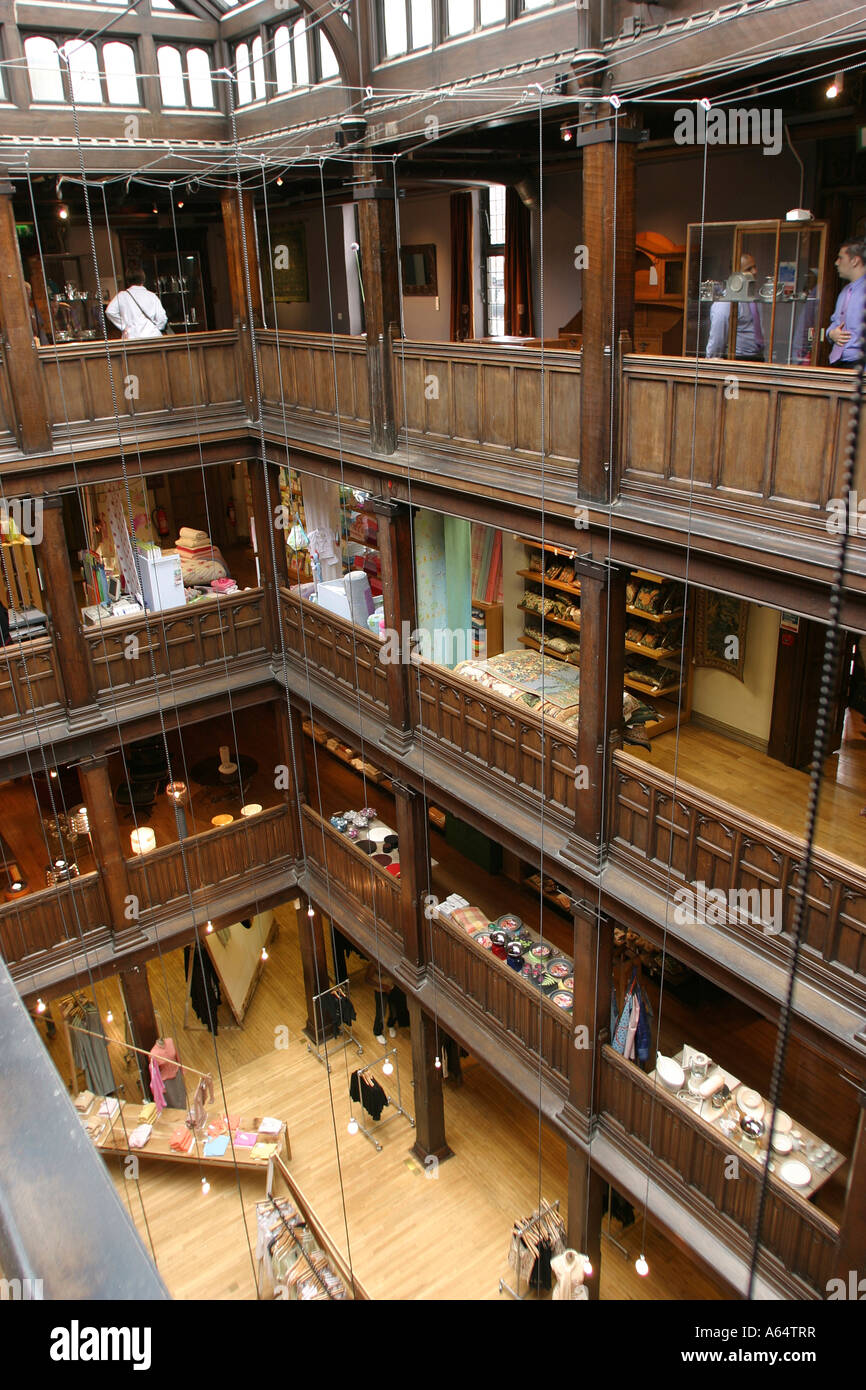Liberty london shop interior hi-res stock photography and images - Alamy