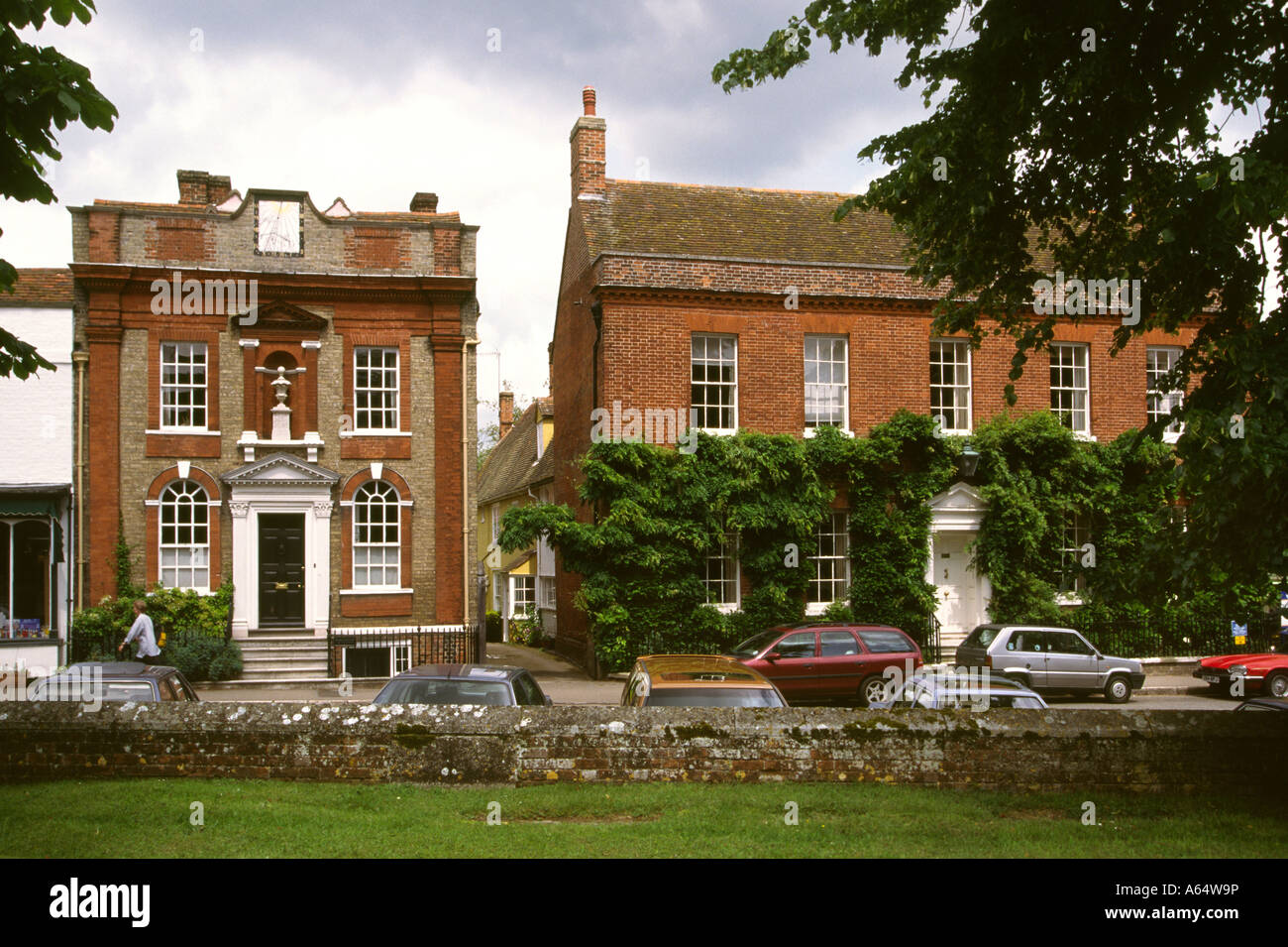 UK Essex Constable Country Dedham village Shermans School from the ...