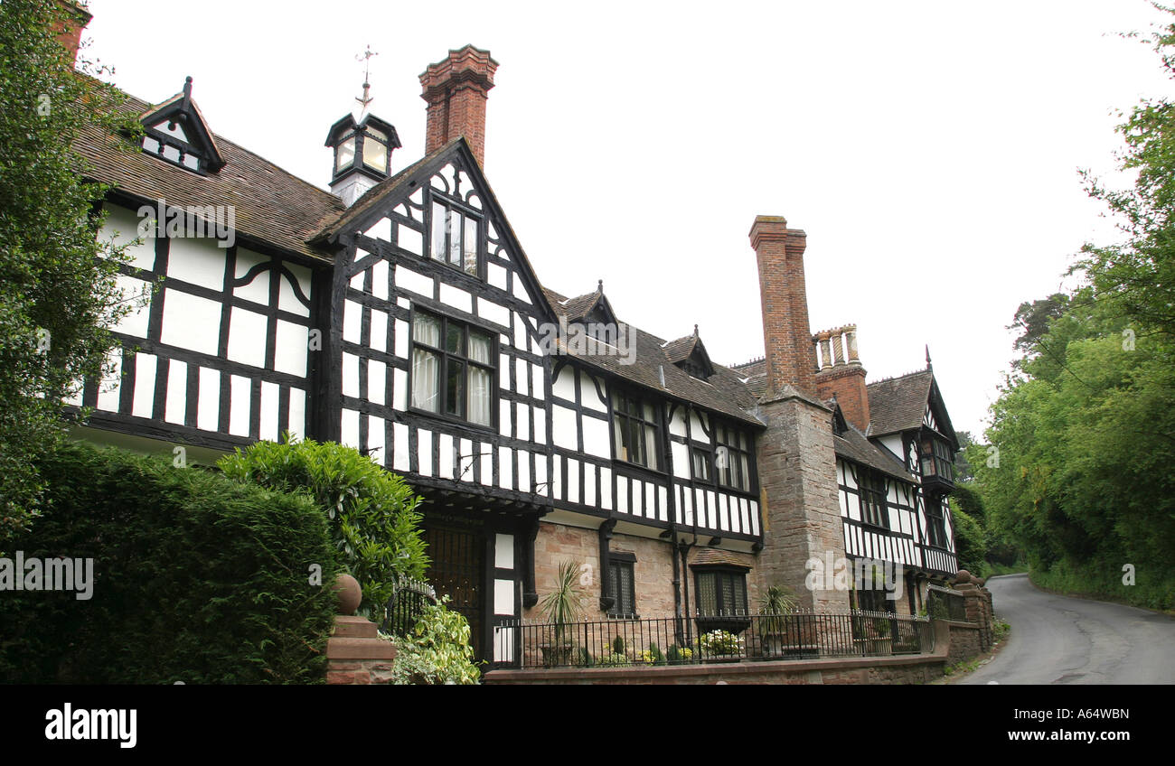 UK England Worcestershire Rous Lench Court Stock Photo - Alamy