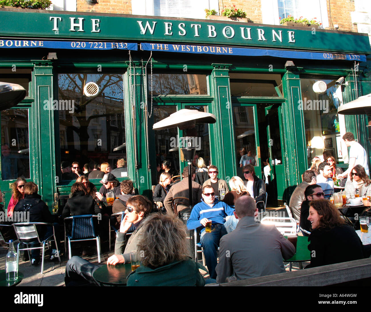 The Westbourne Notting Hill London England Stock Photo - Alamy
