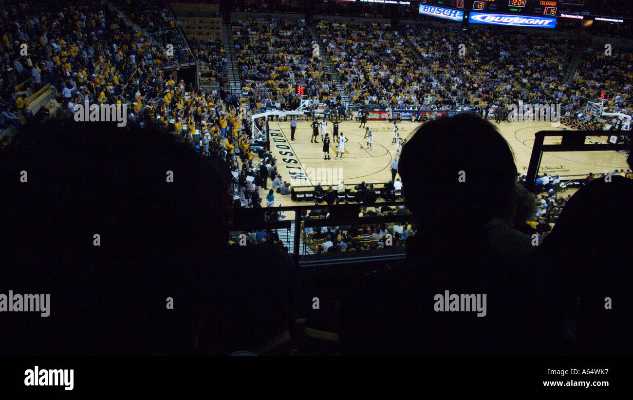 Basketball game in arena Stock Photo - Alamy
