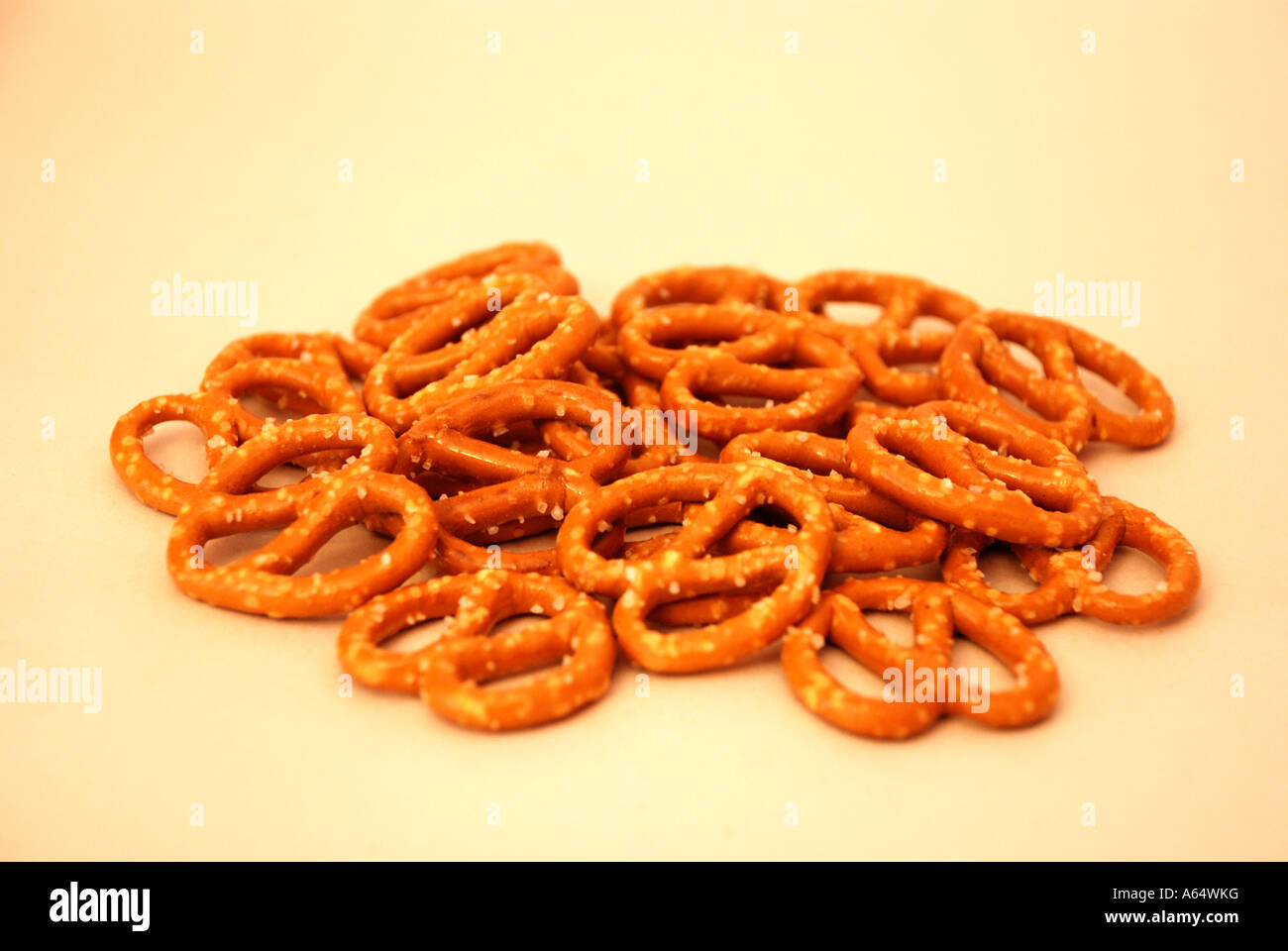 Closeup pile pretzels hi-res stock photography and images - Alamy