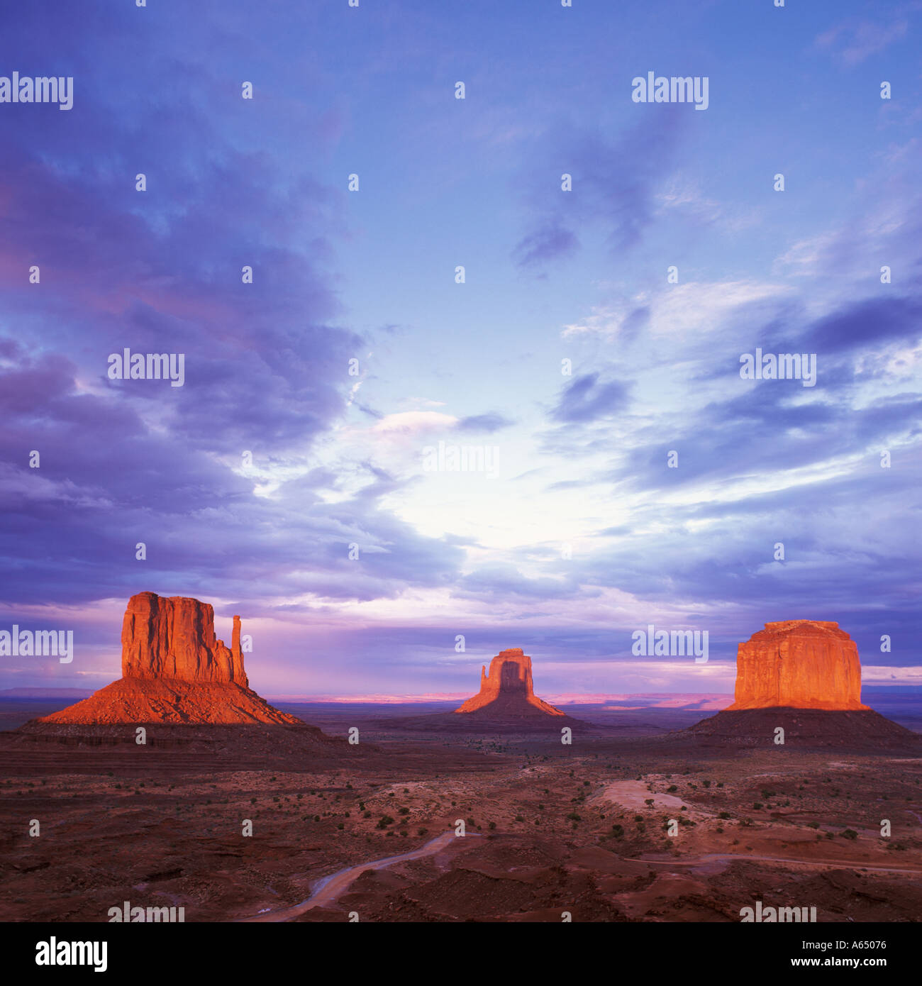 Monument Valley After the Storm Stock Photo - Alamy