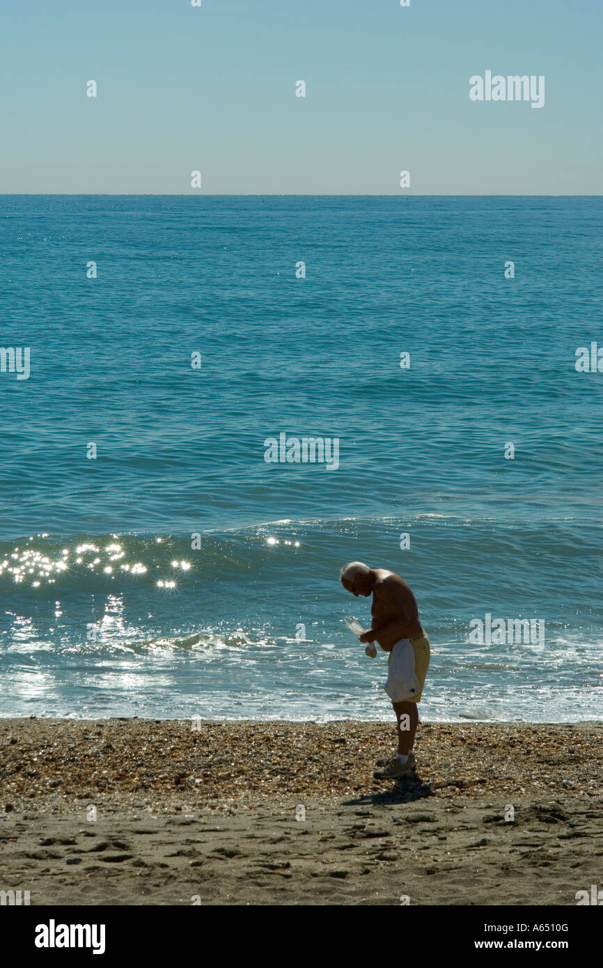 Searching for shells hi-res stock photography and images - Alamy