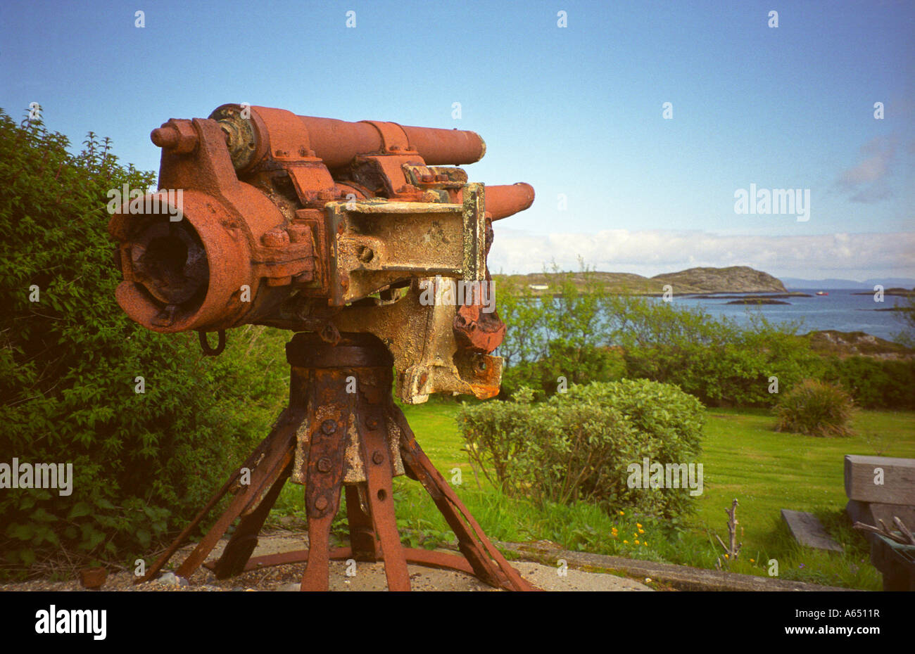 Harpoon gun hi-res stock photography and images - Alamy