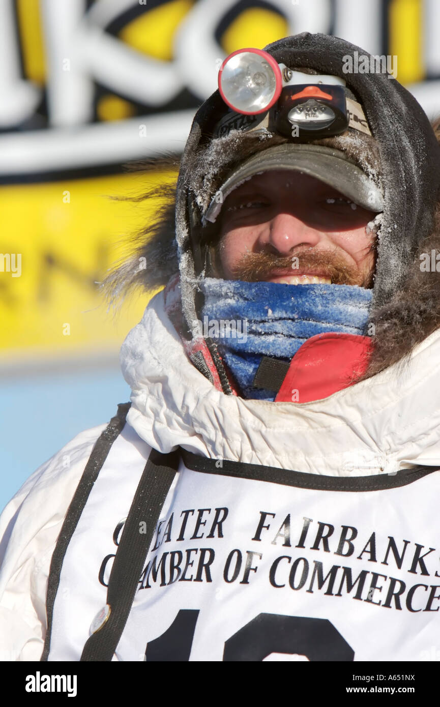 Portrait of Lance Mackey after he won the 2007 Yukon Quest, Fairbanks ...