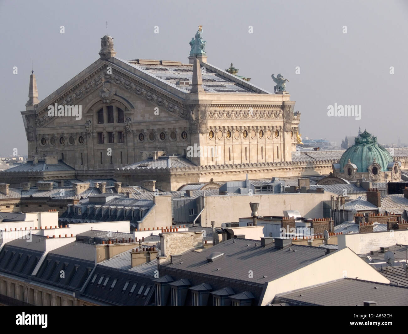 View of the Opera Garnier form the Printemps terrace Stock Photo - Alamy