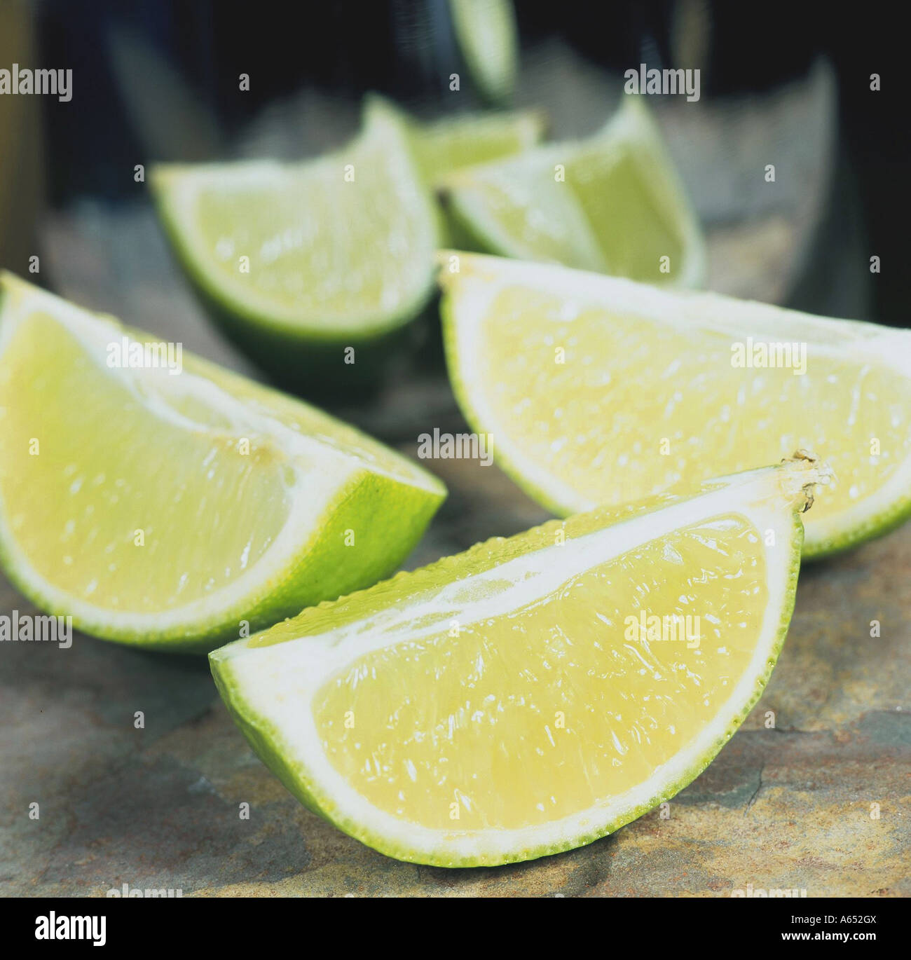 Lime quarters hi-res stock photography and images - Alamy