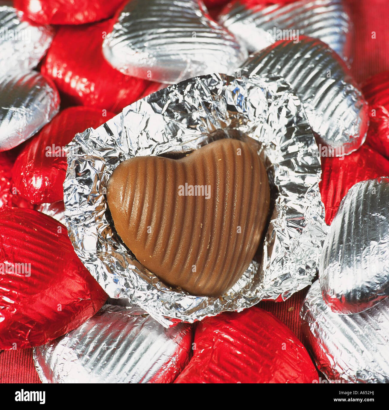 Foil wrapper wrappers wrapped hi-res stock photography and images - Alamy