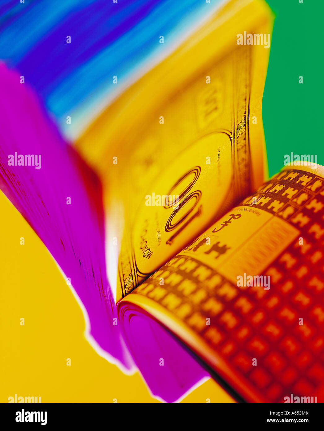 Monopoly game money pile hi-res stock photography and images - Alamy