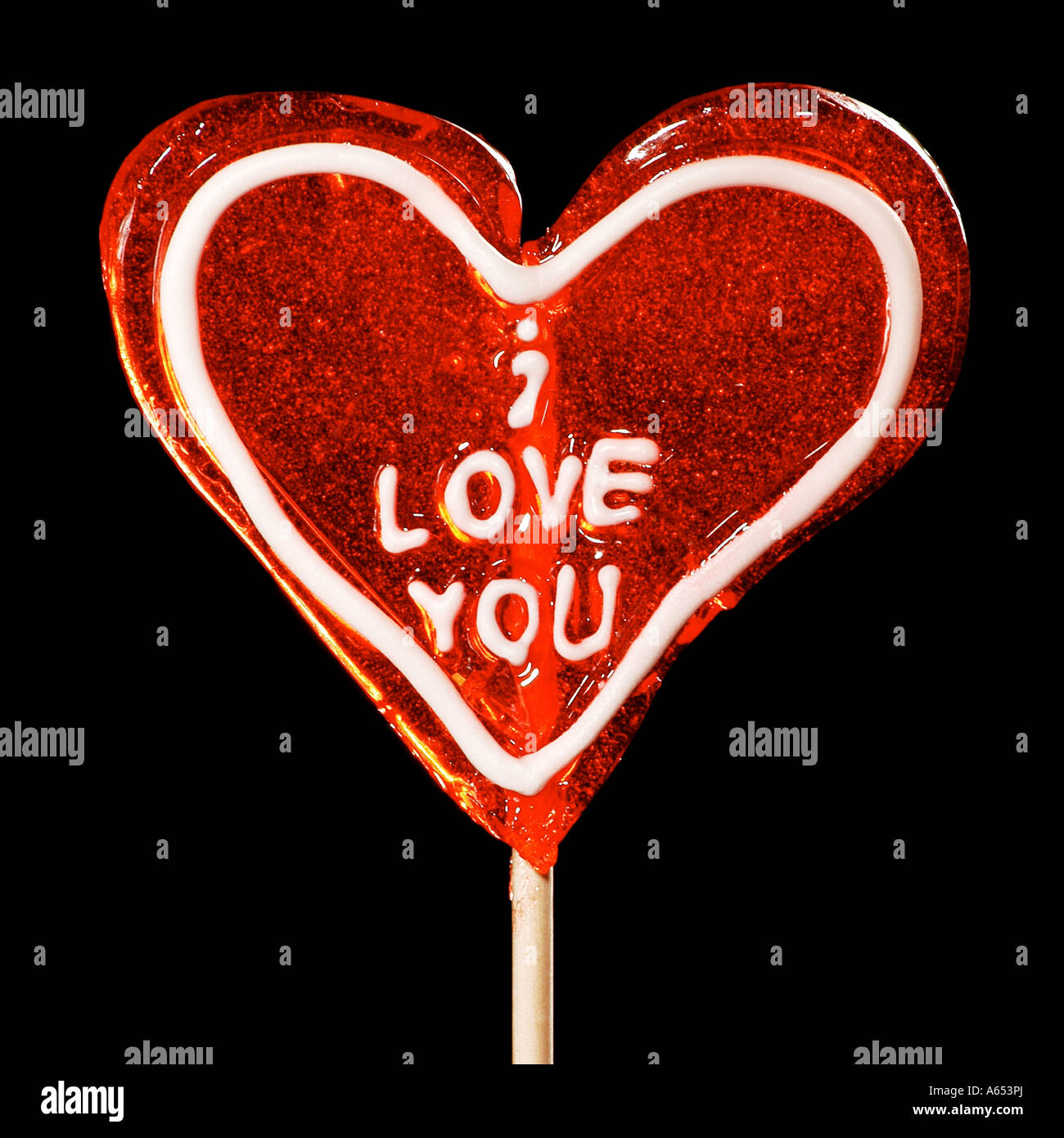 Heart shaped Lollipop. Photograph by Patrick Steel patricksteel Stock ...