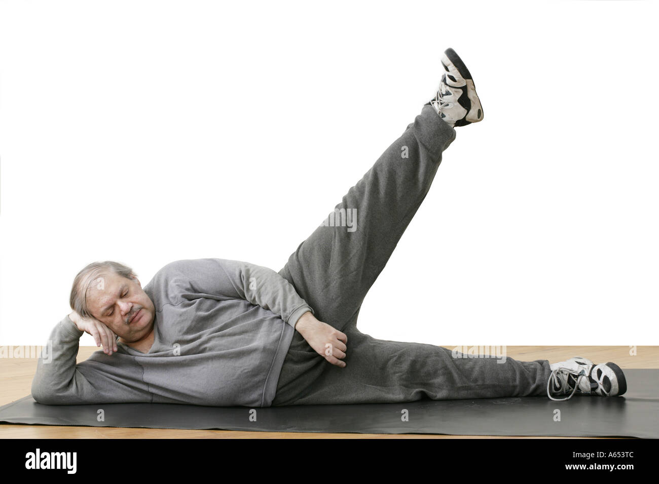 Leg lifts exercise hi-res stock photography and images - Alamy