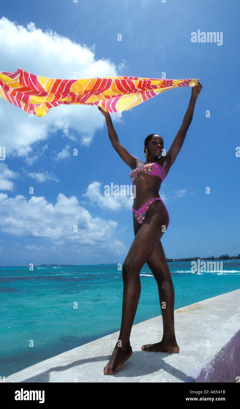 Statuesque Black Models