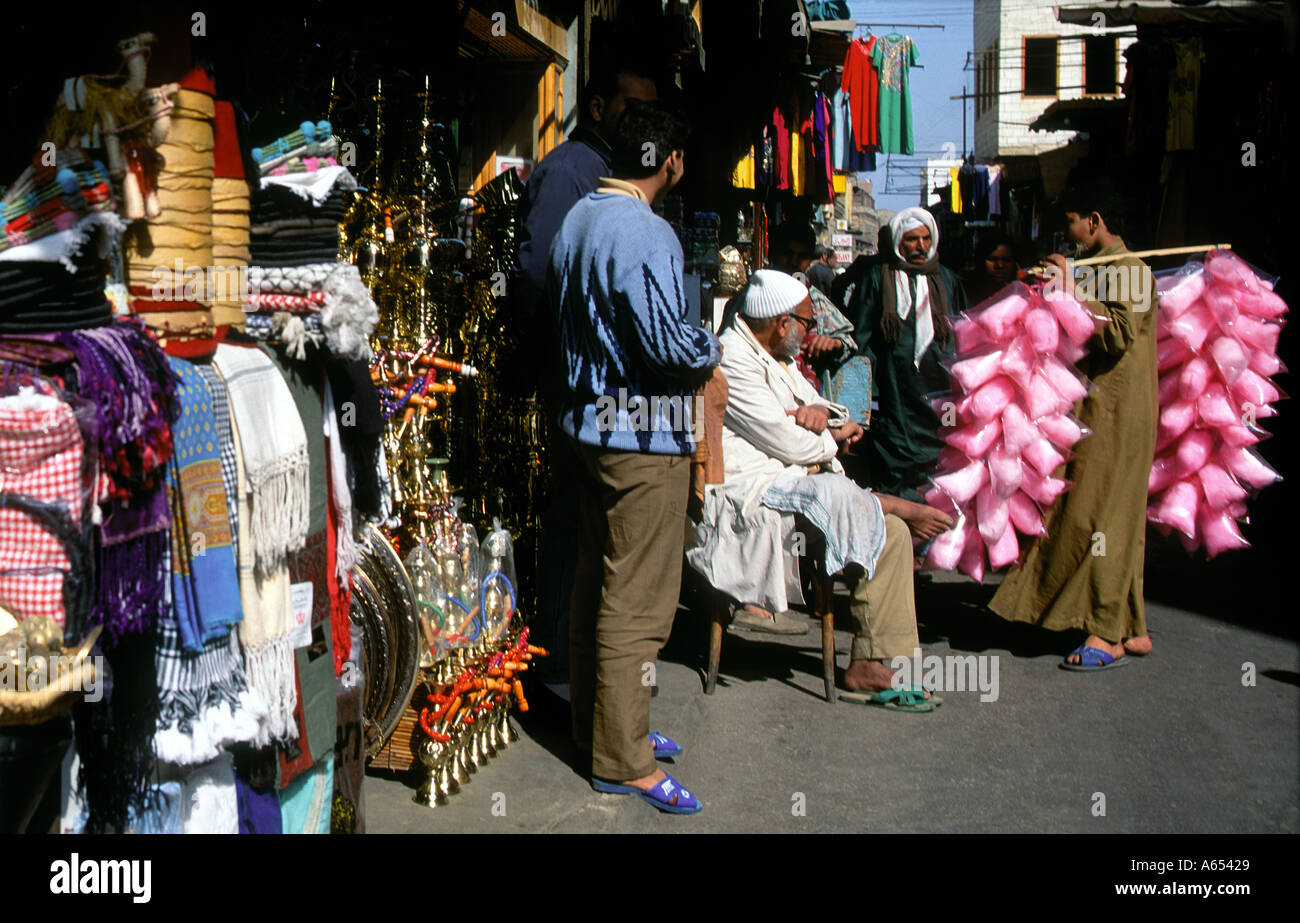 street market bazaar Cairo Egypt Stock Photo - Alamy