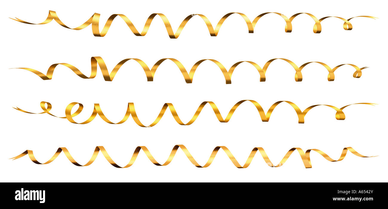 Gold ribbon hi-res stock photography and images - Alamy