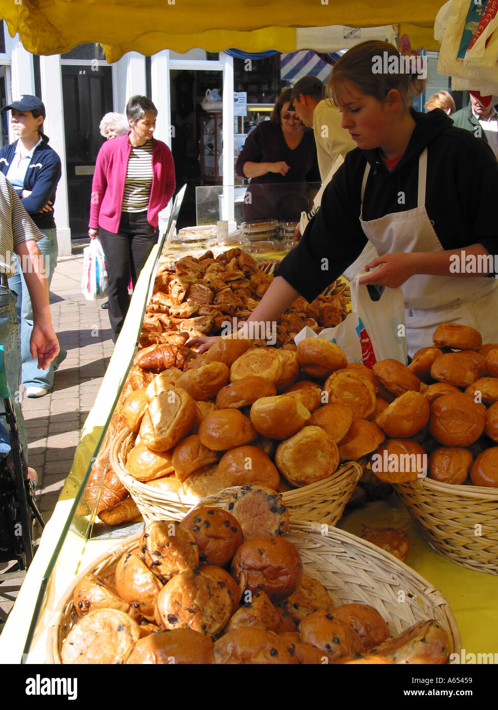 Bakery Stall France Stock Photo - Alamy