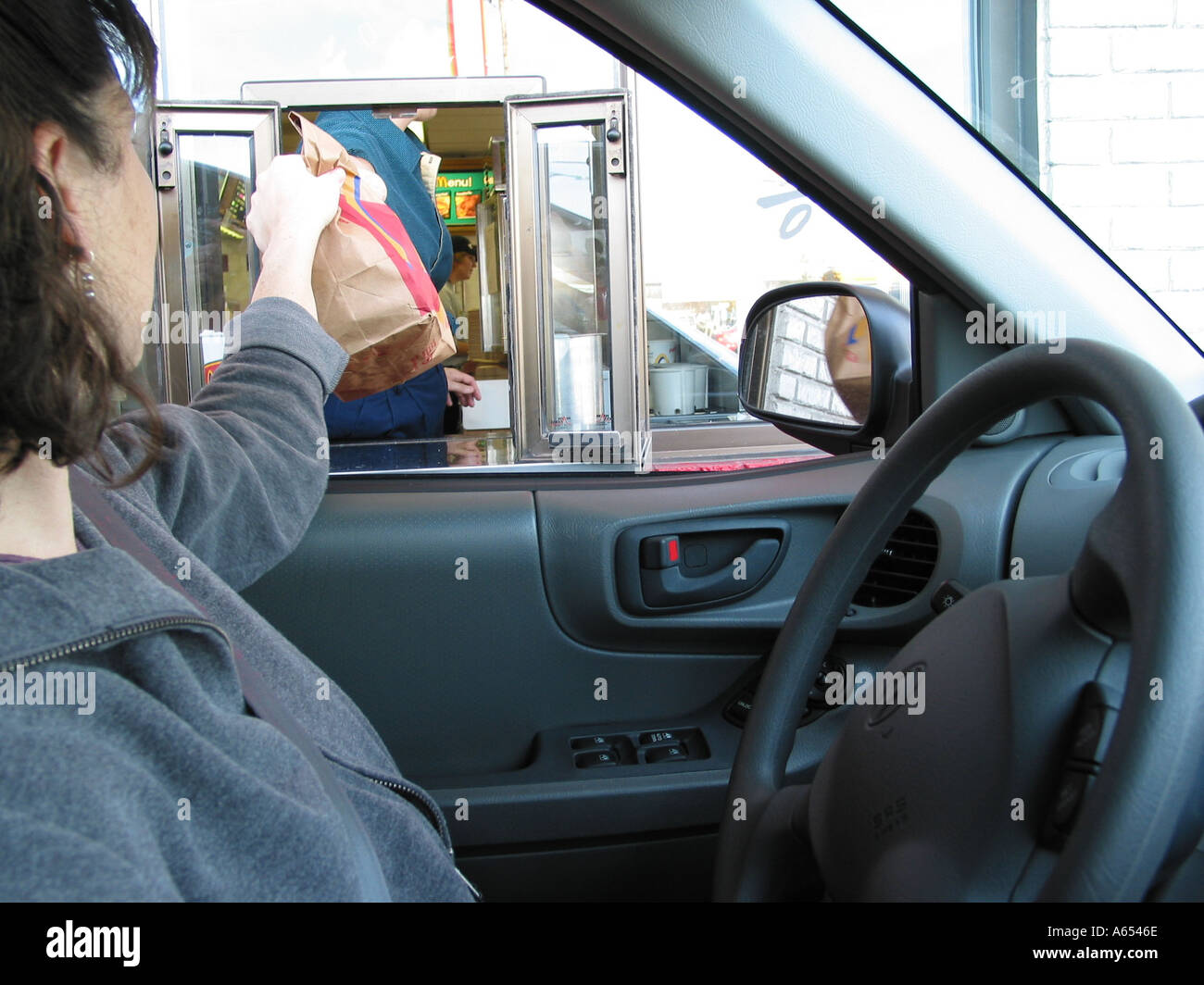 Mcdonalds drive thru order hi-res stock photography and images - Alamy