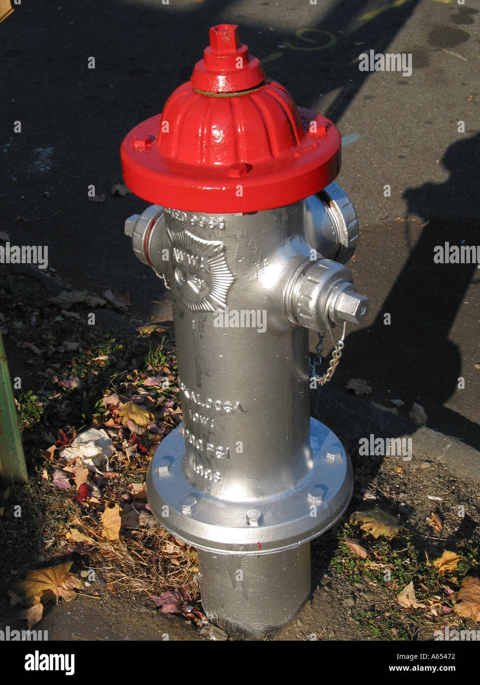 Typical Fire Hydrant Kingston New York State North America USA Stock ...