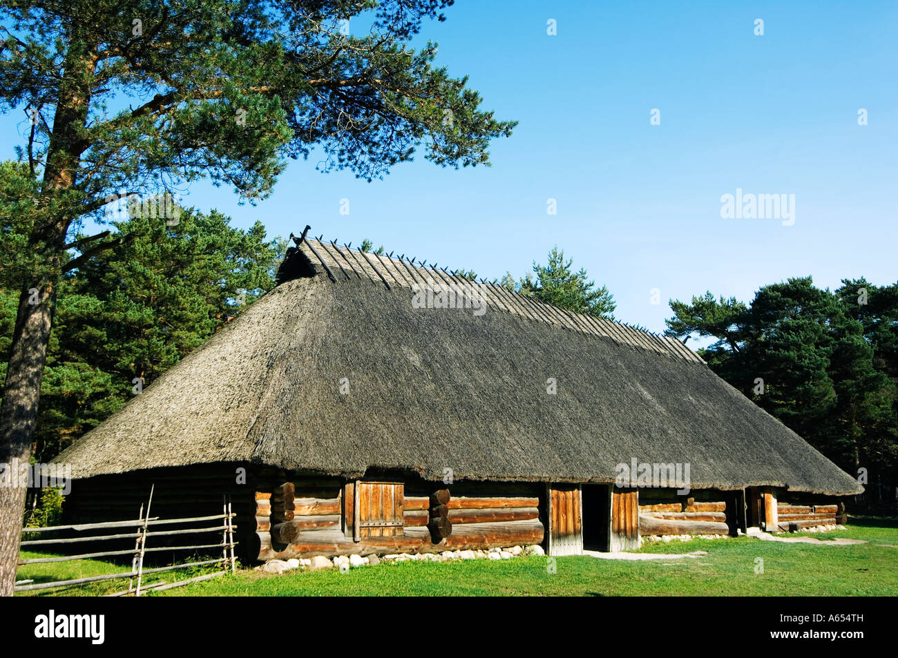 A Traditional Thatched Roof Farm House located in Rocca al Mar at the ...