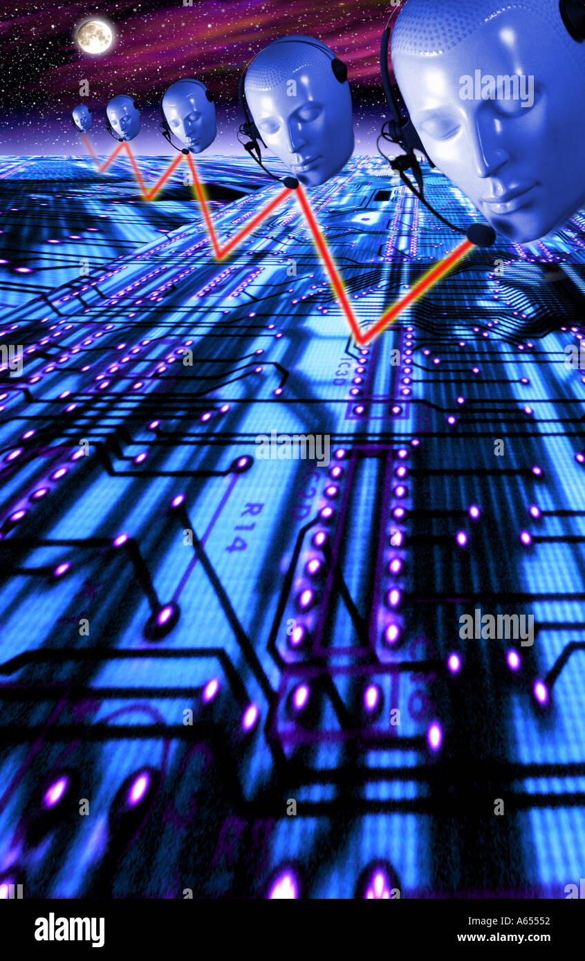 Communication Abstract concept Special Effects Stock Photo - Alamy