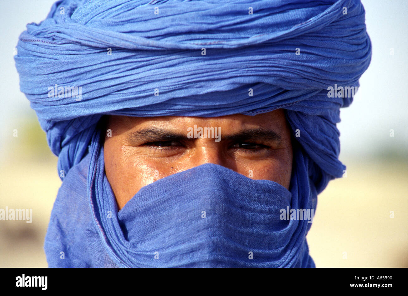 Tuareg man Timbuktu Mali West Africa Stock Photo - Alamy