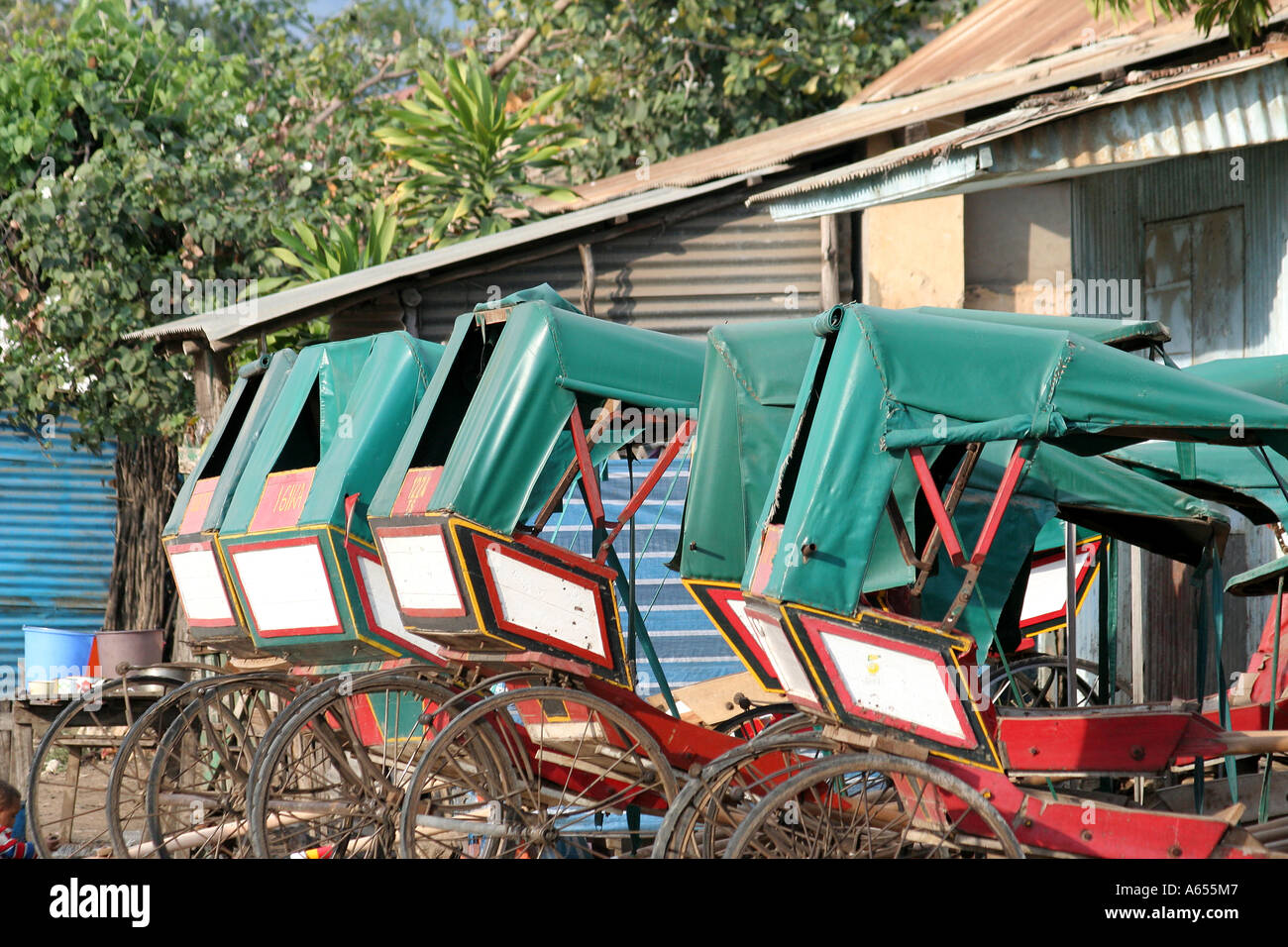 pedi rickshaw in Toliara ( Tulear ), Madagascar Stock Photo - Alamy