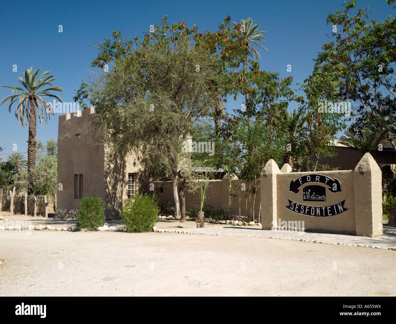 Old german fort sesfontein hi-res stock photography and images - Alamy