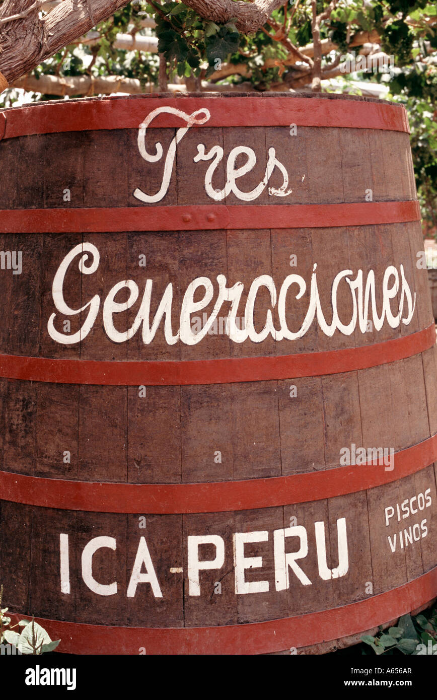 Three generations of winemaking at the Pisco bodega of El Catador near ...