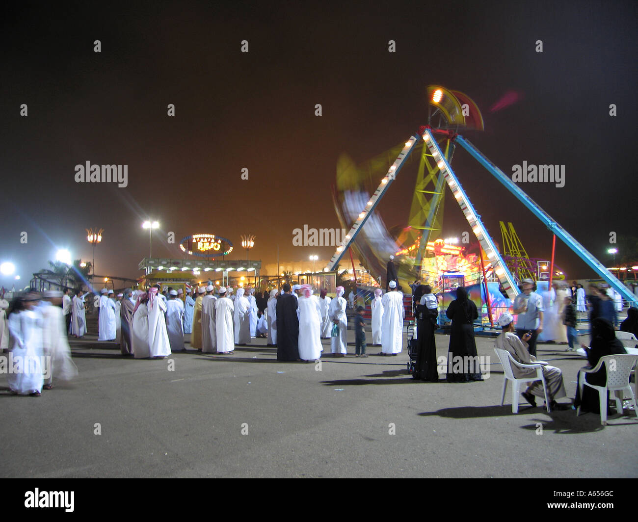 Carnival celebrating the Khareef in southern Oman, Salalah Stock Photo ...