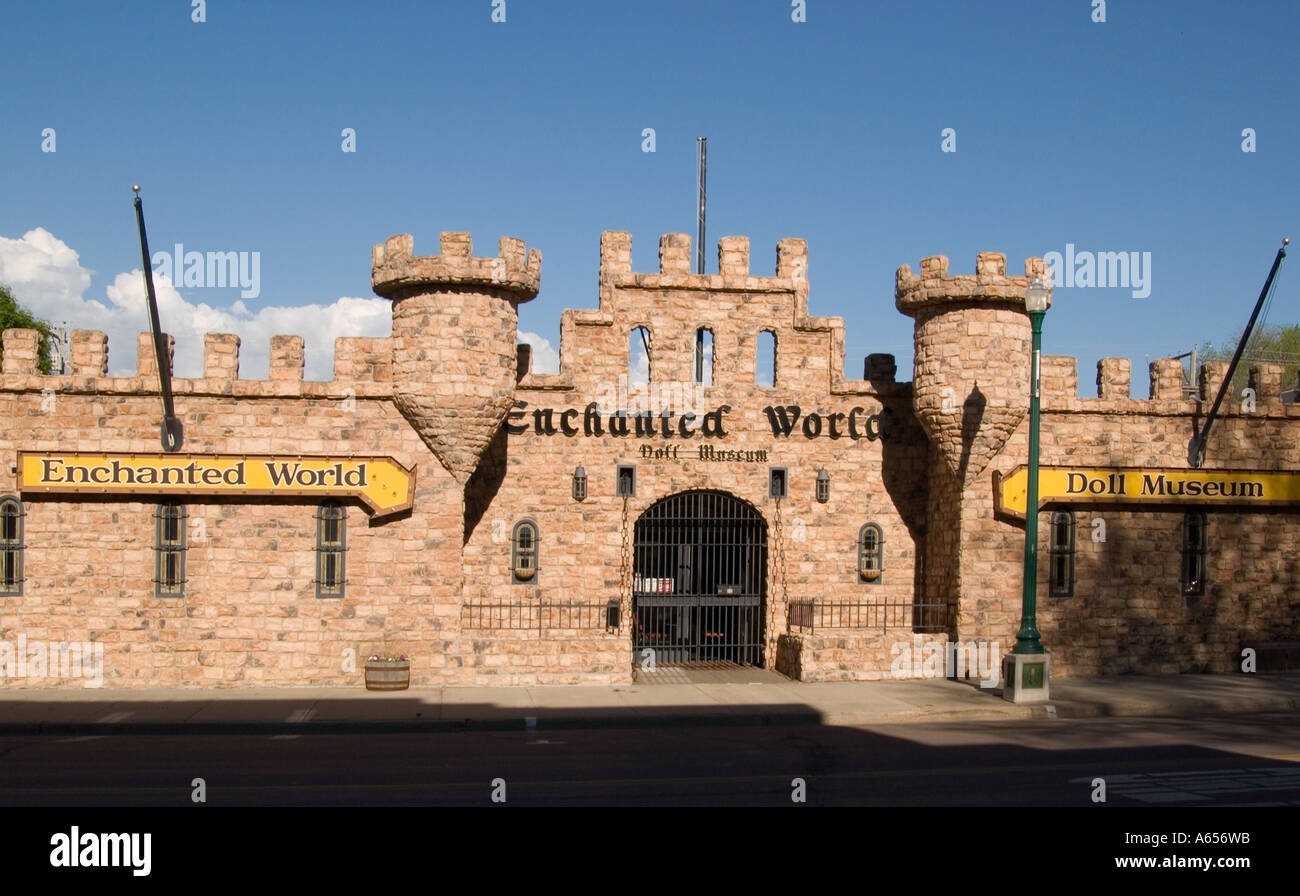 Entrance of the Enchanted World Doll Museum in Mitchell, South Dakota ...