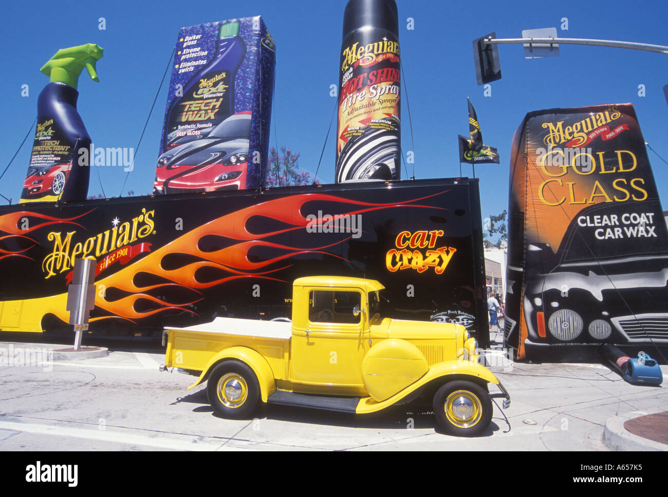 Hot Rod Festival Culver City California United States of America Stock ...