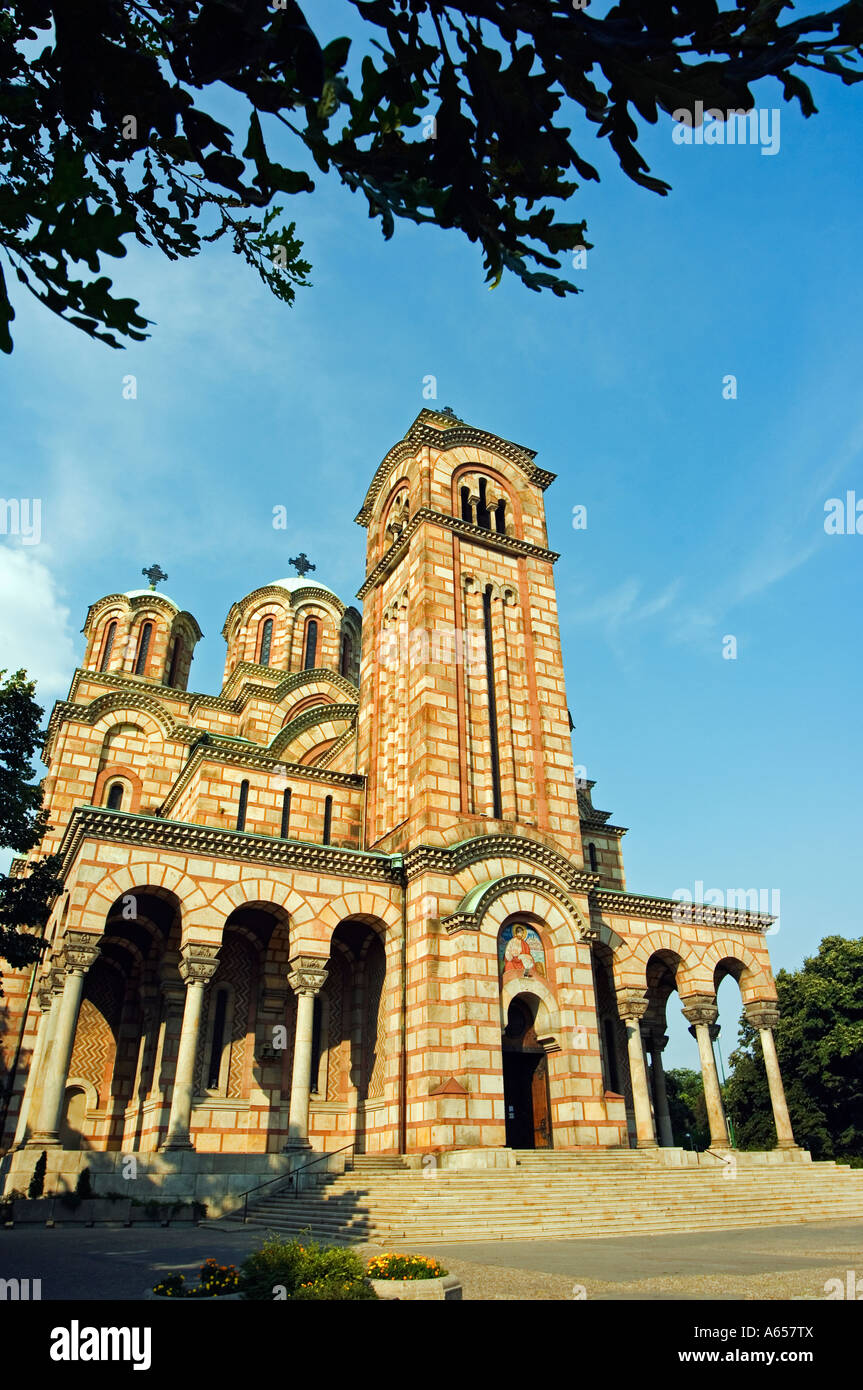 St Marks Church Belgrade Serbia Stock Photo - Alamy