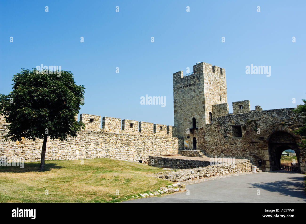 Grounds of the Kalemegdan Citadel Dating Fortifications dating from ...