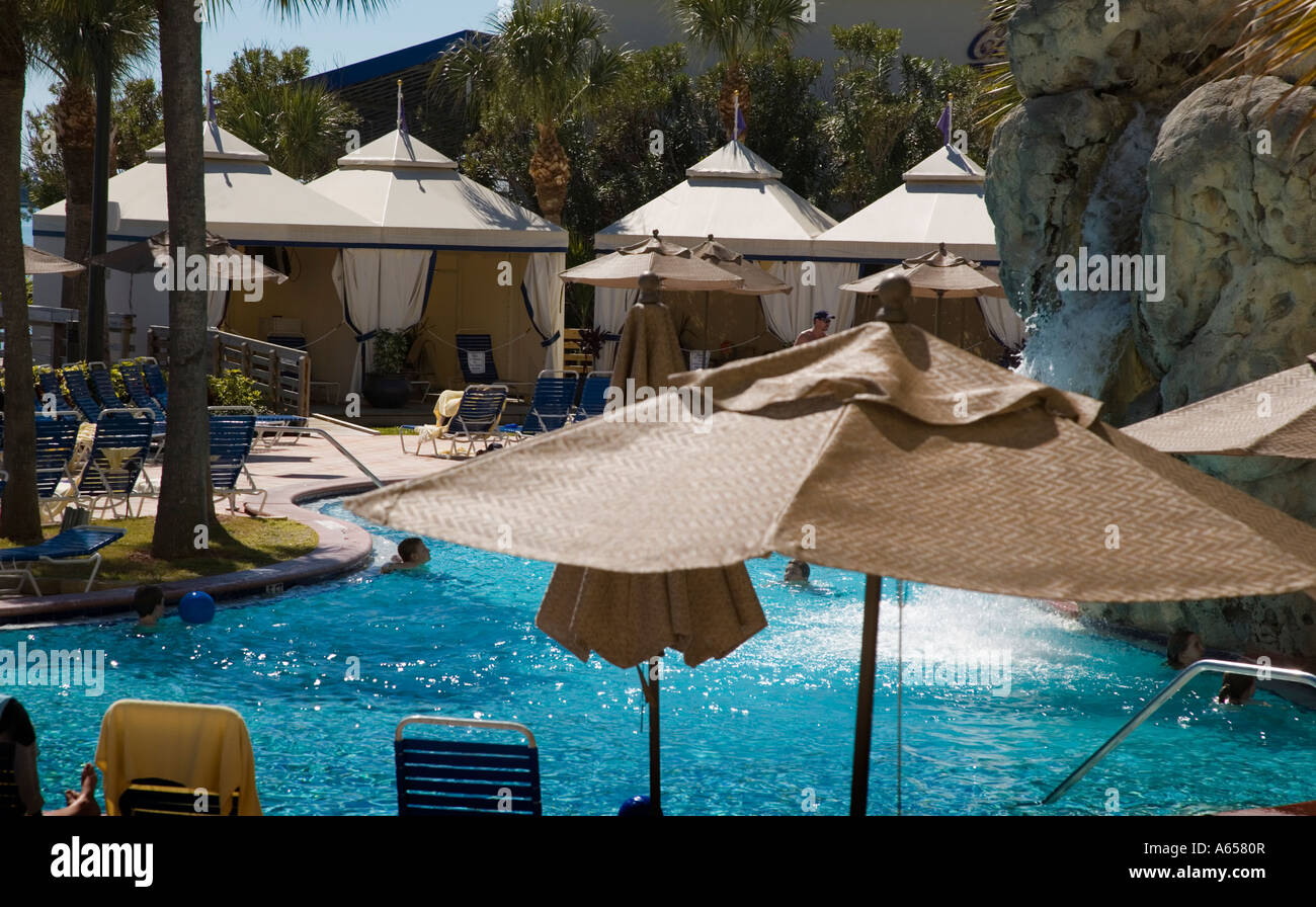 People in a resort swimming pool Stock Photo - Alamy