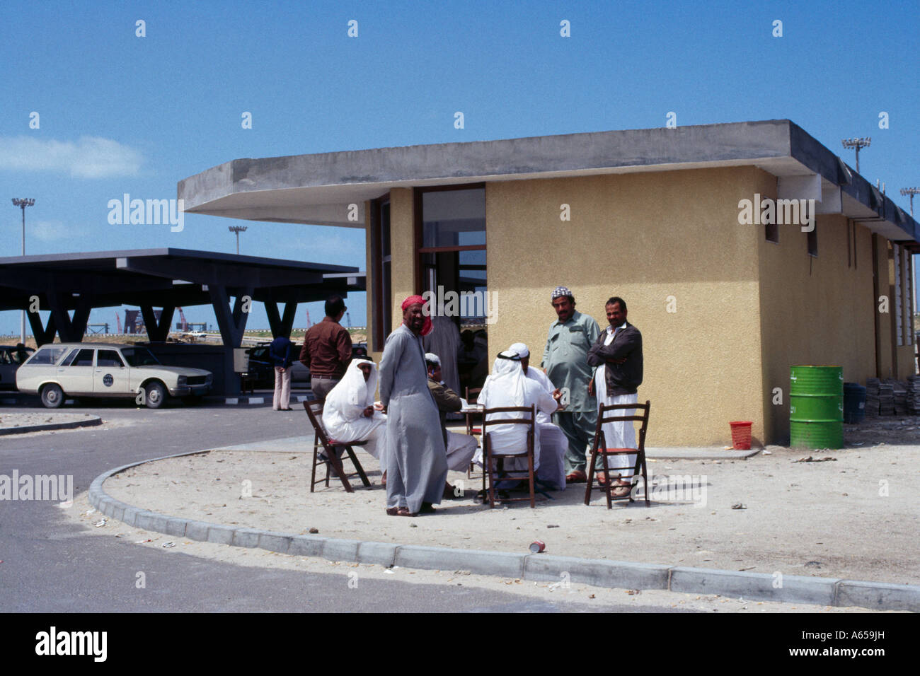 Sharjah UAE Border Post Between Sharjah And Dubai Stock Photo - Alamy