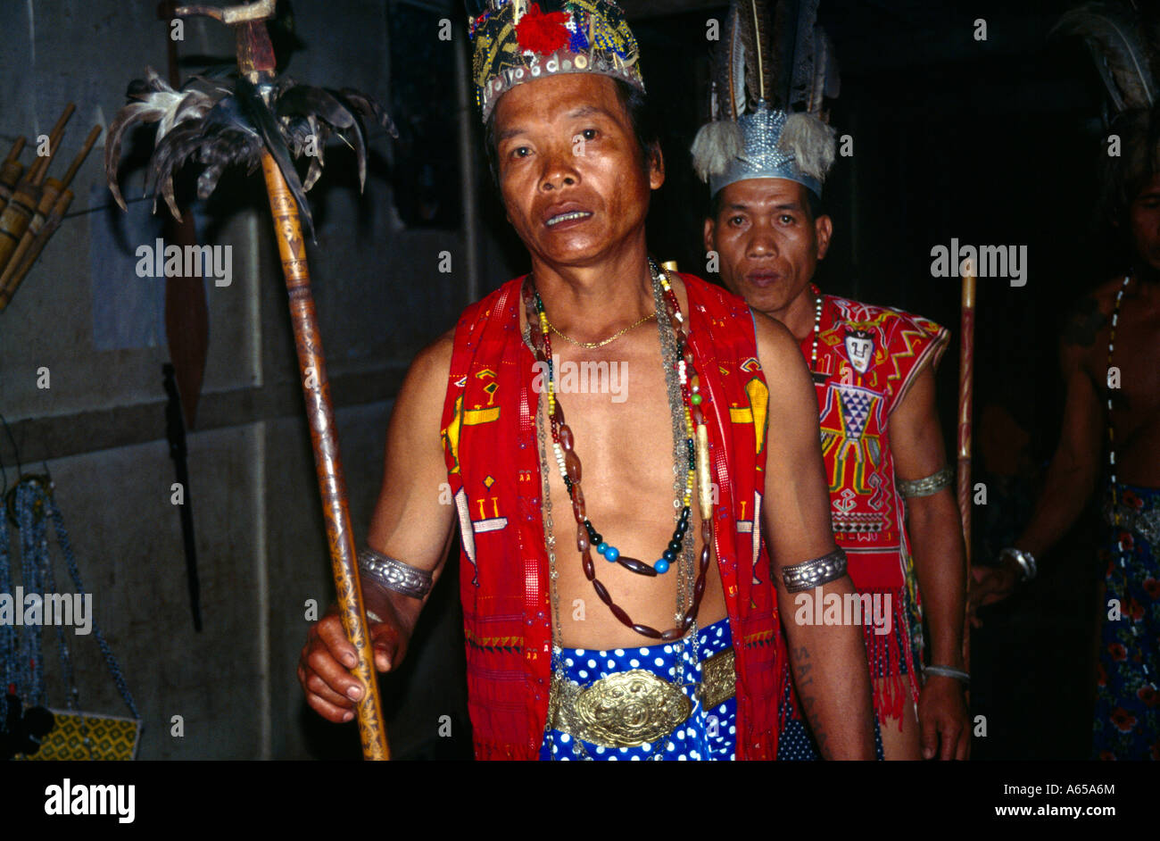 Iban Tribe Borneo Malaysia Stock Photo - Alamy