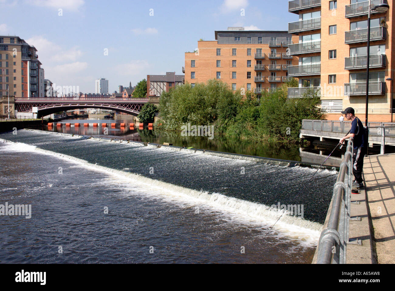 Fishing in river aire hi-res stock photography and images - Alamy