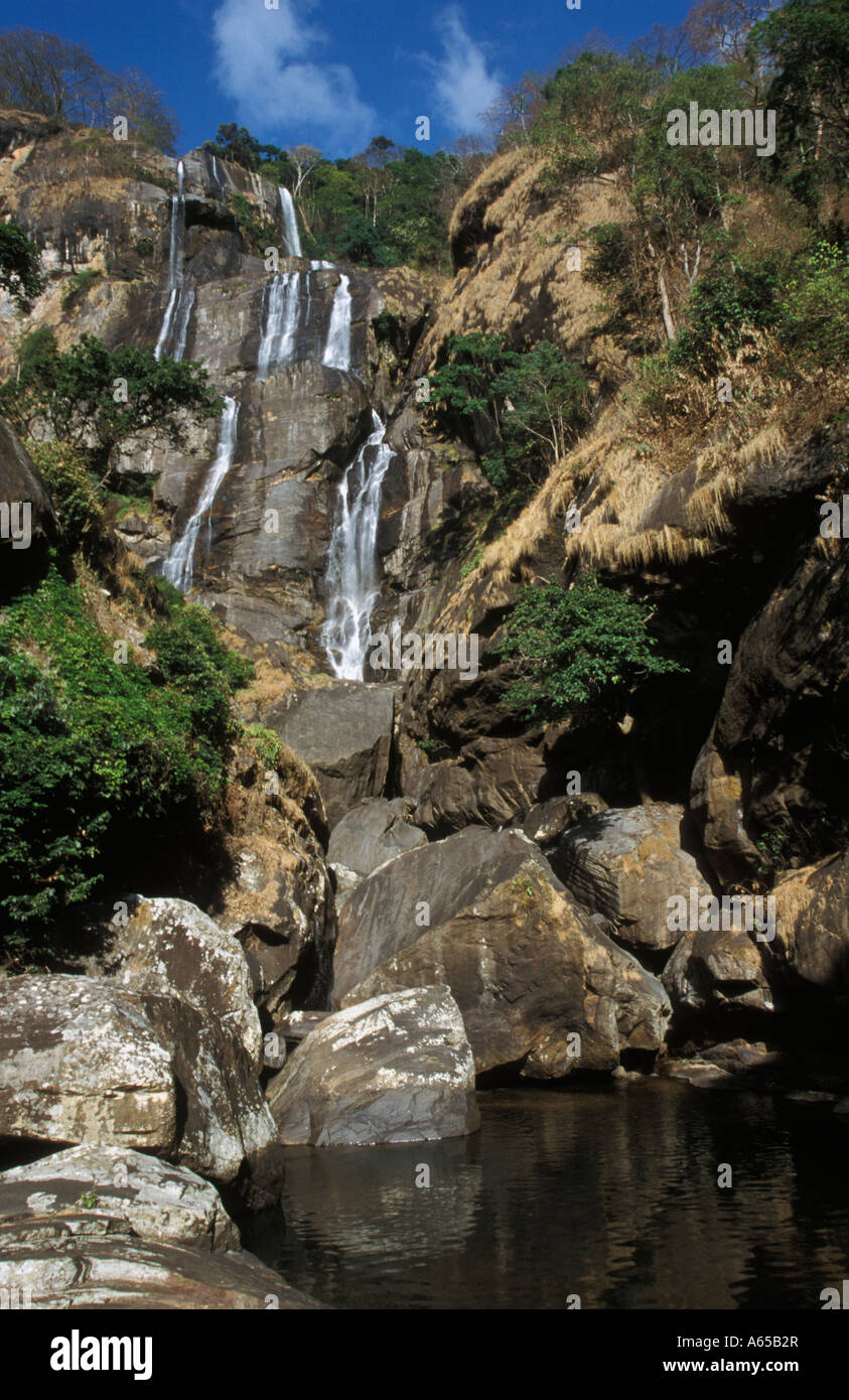 Sanje waterfall drops more than 150m Udzungwa Mountains National Park ...