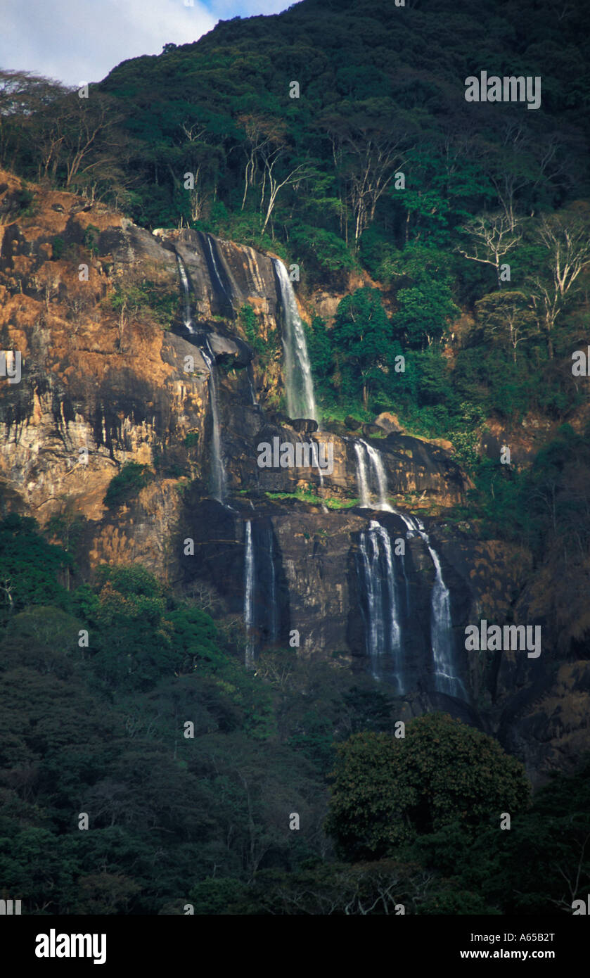 Sanje waterfall drops more than 150m Udzungwa Mountains National Park ...