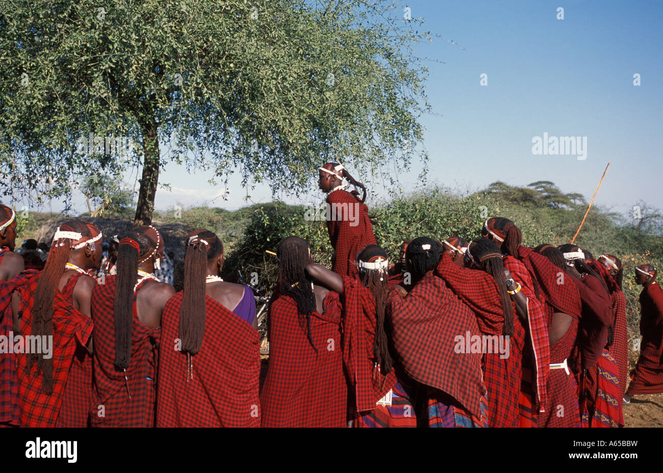 Maasai moran festival hi-res stock photography and images - Alamy