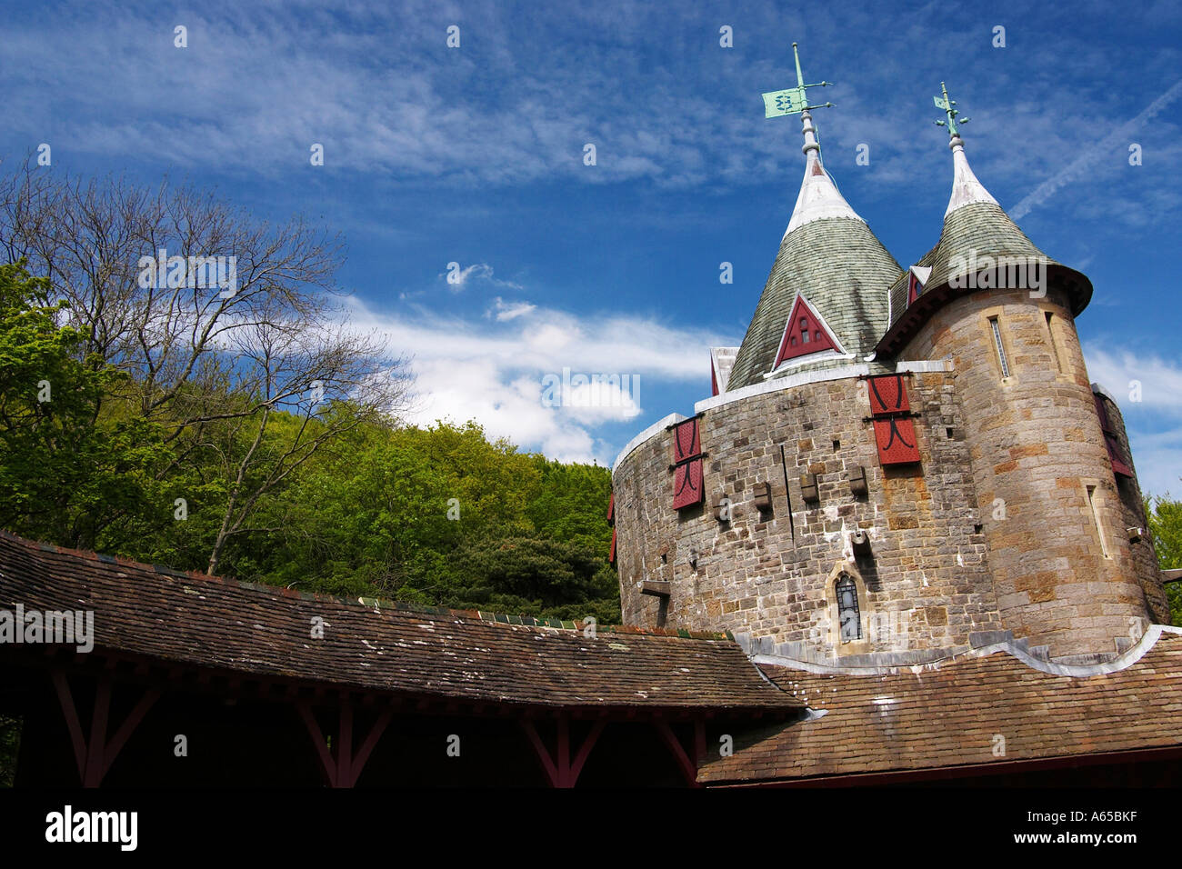 Castell Coch II Stock Photo - Alamy