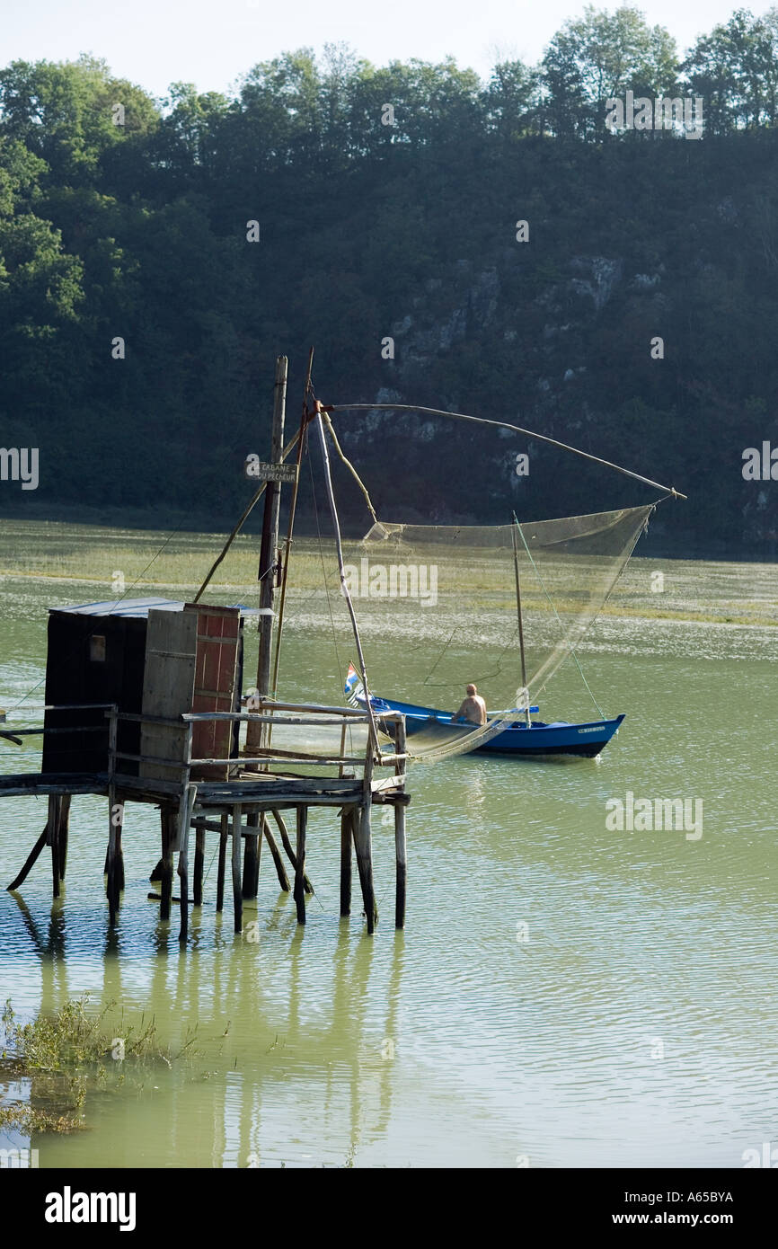 Rowing boat on french river hi-res stock photography and images - Alamy