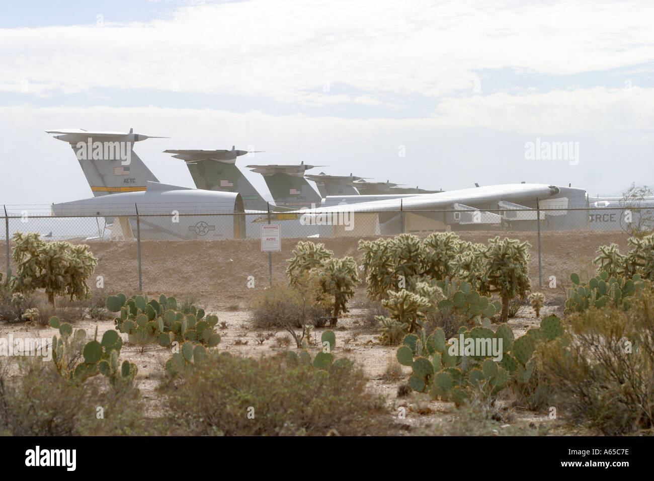 Davis Monthan Airforce Base Tucson Arizona USA Stock Photo - Alamy
