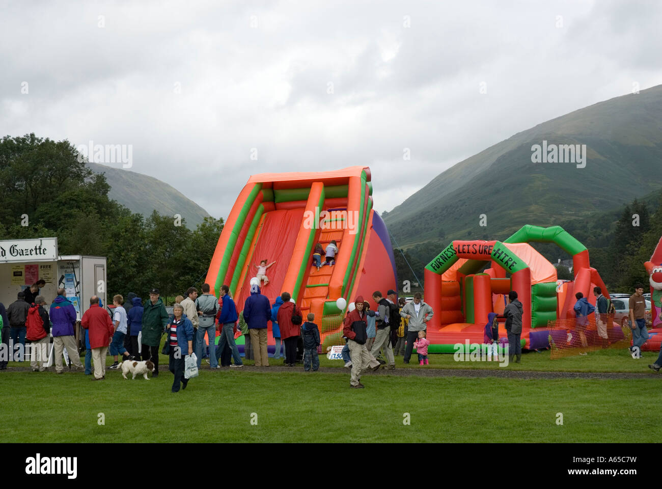 Grasmere Show Ground Stock Photo - Alamy