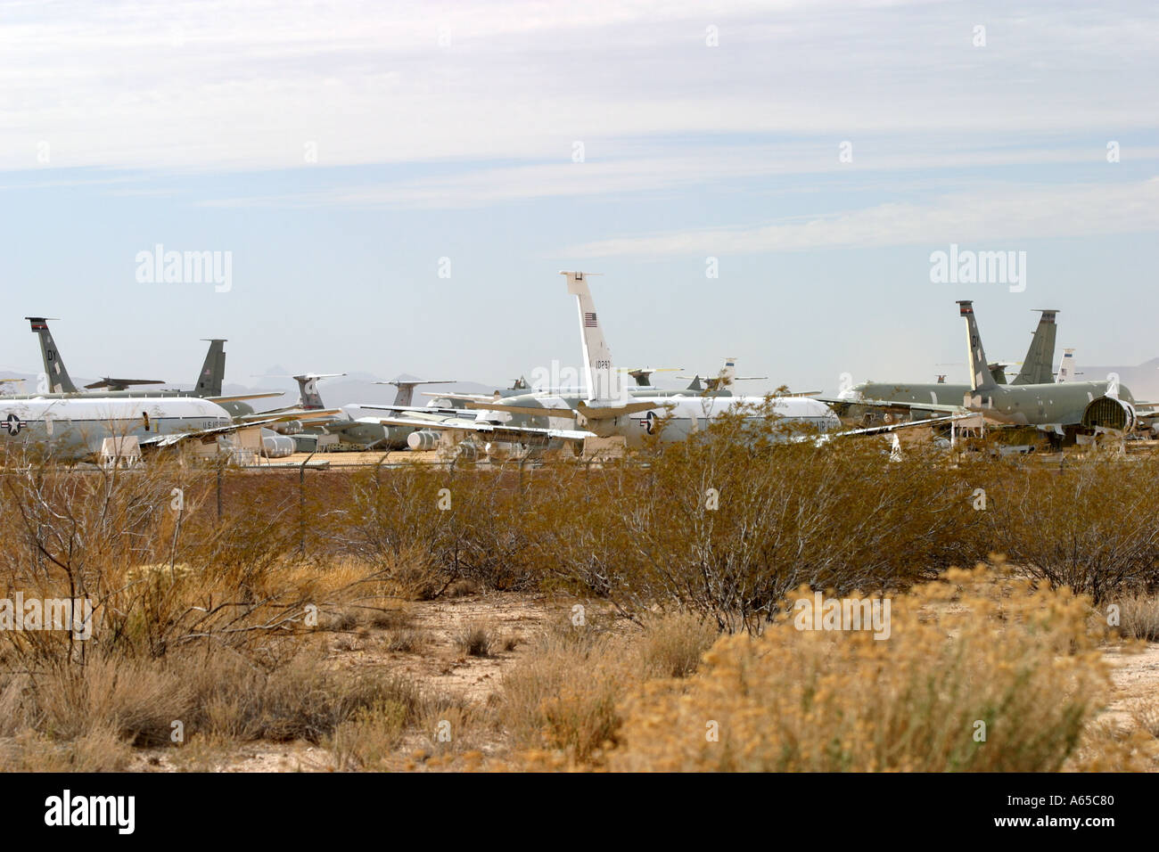 Davis Monthan Airforce Base Arizona USA Stock Photo - Alamy