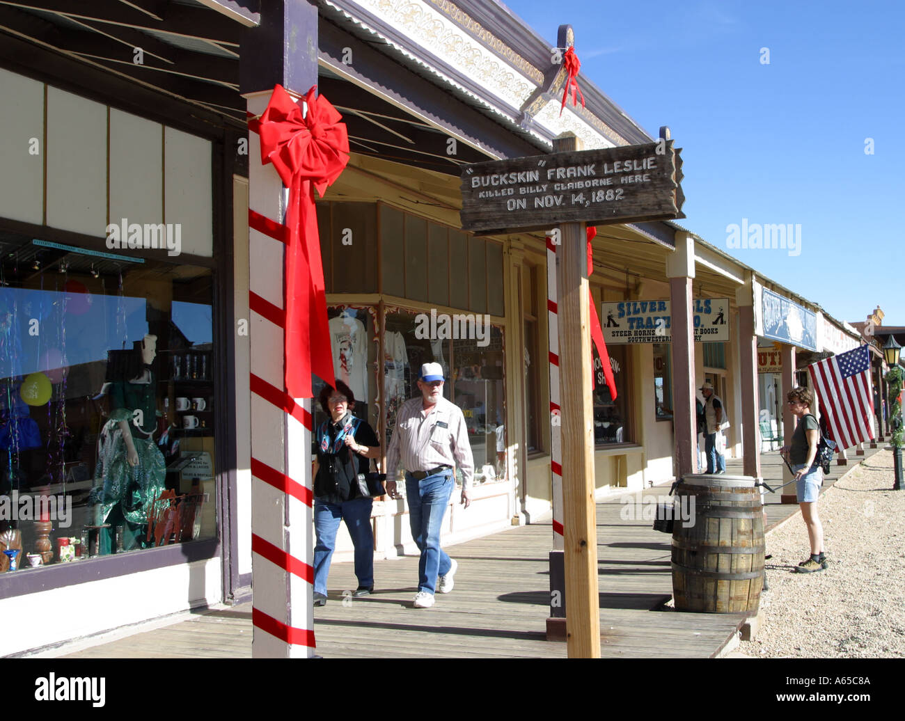 A view of Tombstone Arizona USA Stock Photo - Alamy