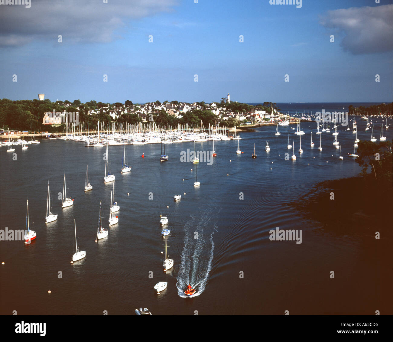 Estuary river odet brittany france hi-res stock photography and images ...