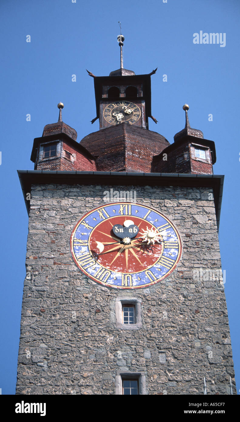 Historic swiss old rathaus lucerne hi-res stock photography and images ...